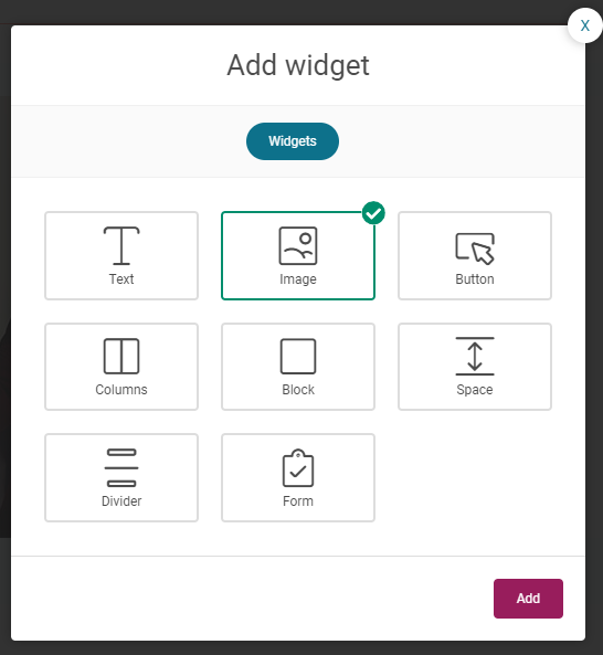 Popup widgets – Symplify New Conversion